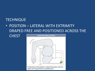 Posterior approach to humerus | PPTX