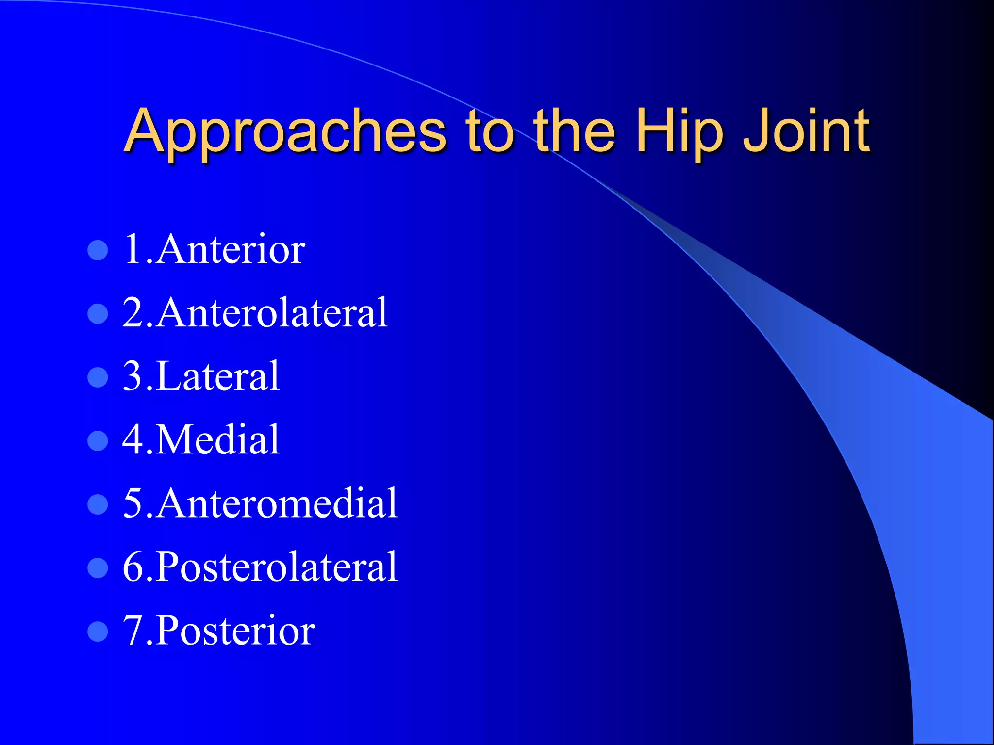 Posterior approach to the hip joint(41) | PDF