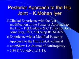 Posterior approach to the hip joint(41) | PDF