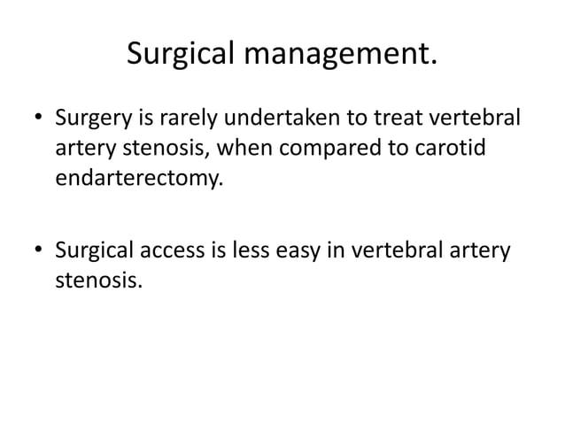 Posterior circulation ischaemic stroke and tia | PPTX