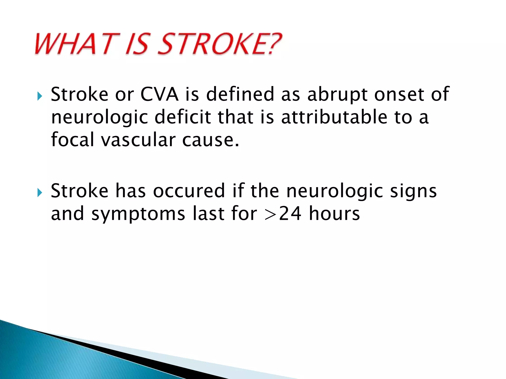 Posterior circulation stroke | PPTX