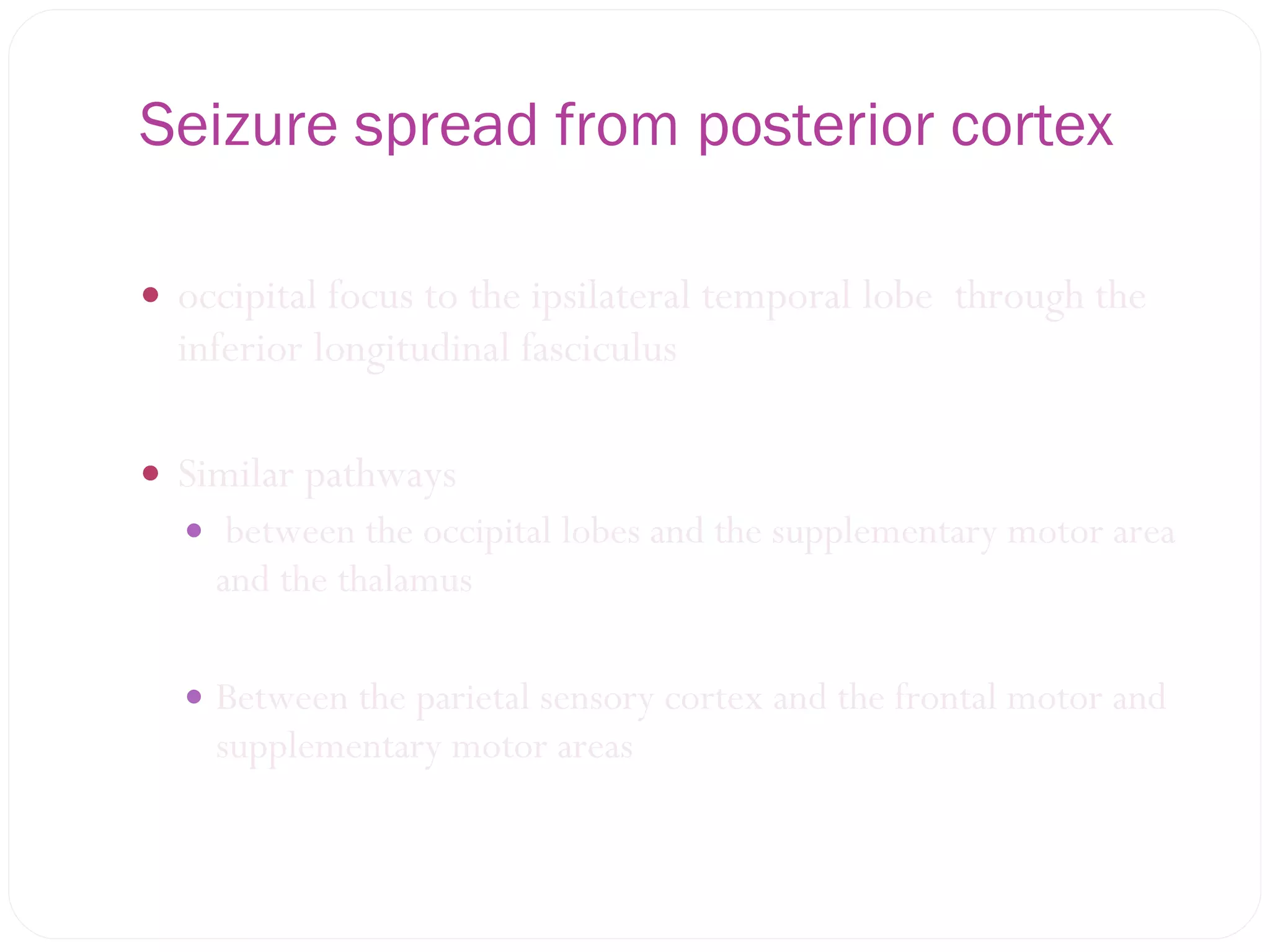 Posterior cortical epilepsies | PPT