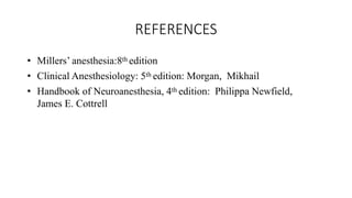 posterior cranial fossa surgery and anaesthesia | PPTX