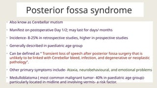 Posterior cranial fossa surgery how to approach this case.pptx
