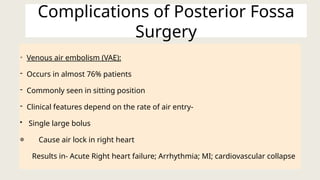 Posterior cranial fossa surgery and approach.pptx