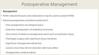 Posterior cranial fossa surgery and approach.pptx