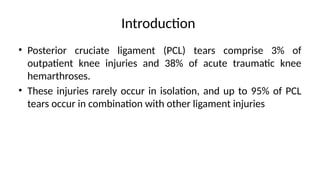 Posterior cruciate ligament injuries.pptx