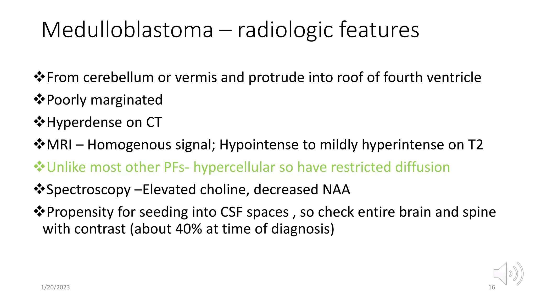 POSTERIOR FOSSA MASSES- DEDE.pptx