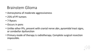 POSTERIOR FOSSA MASSES- DEDE.pptx