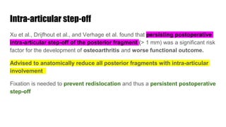 Posterior Malleolar fracture fixation | PPTX