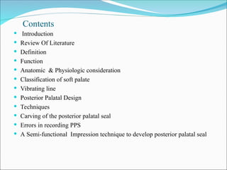 posterior palatal seal (1).ppt,,,,,,,,,,,,,,,,, | PPT