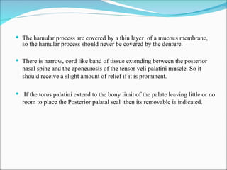 posterior palatal seal (1).ppt,,,,,,,,,,,,,,,,, | PPT