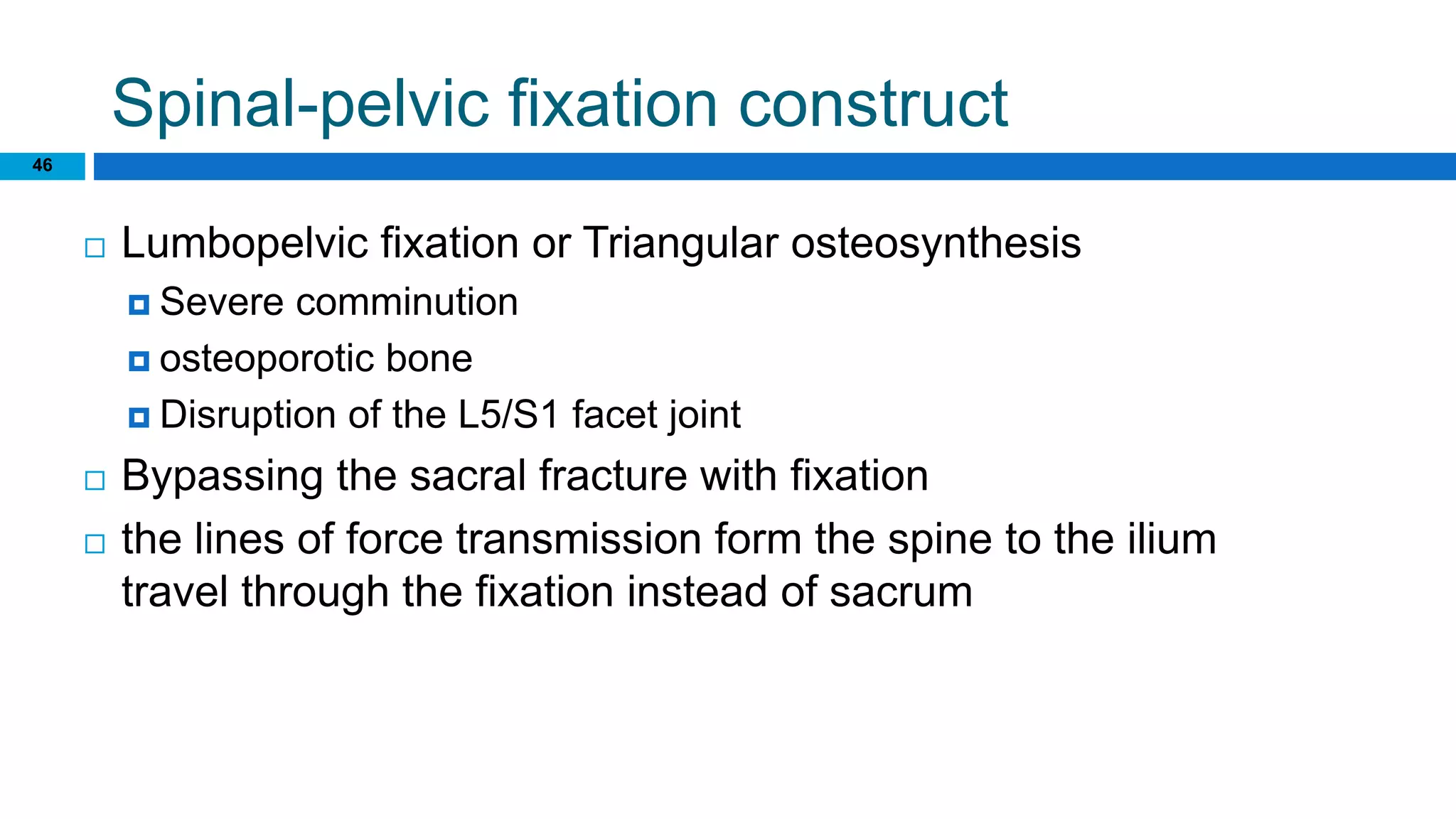 Posterior pelvic ring injury | PPT