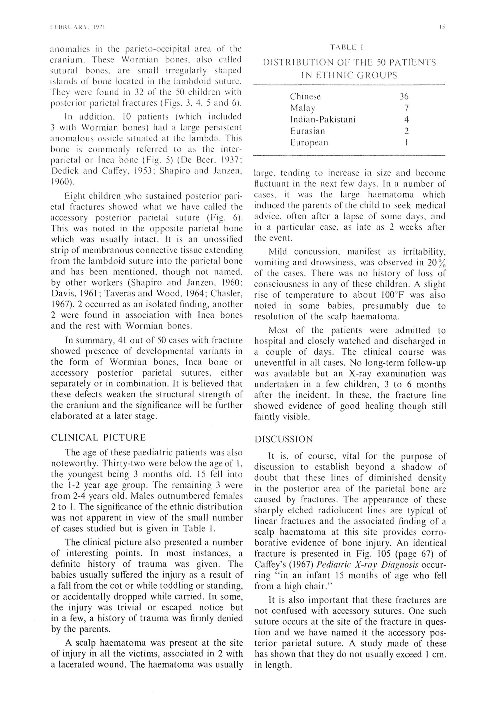 Posterior Periatel Fractures In Infancy | PDF