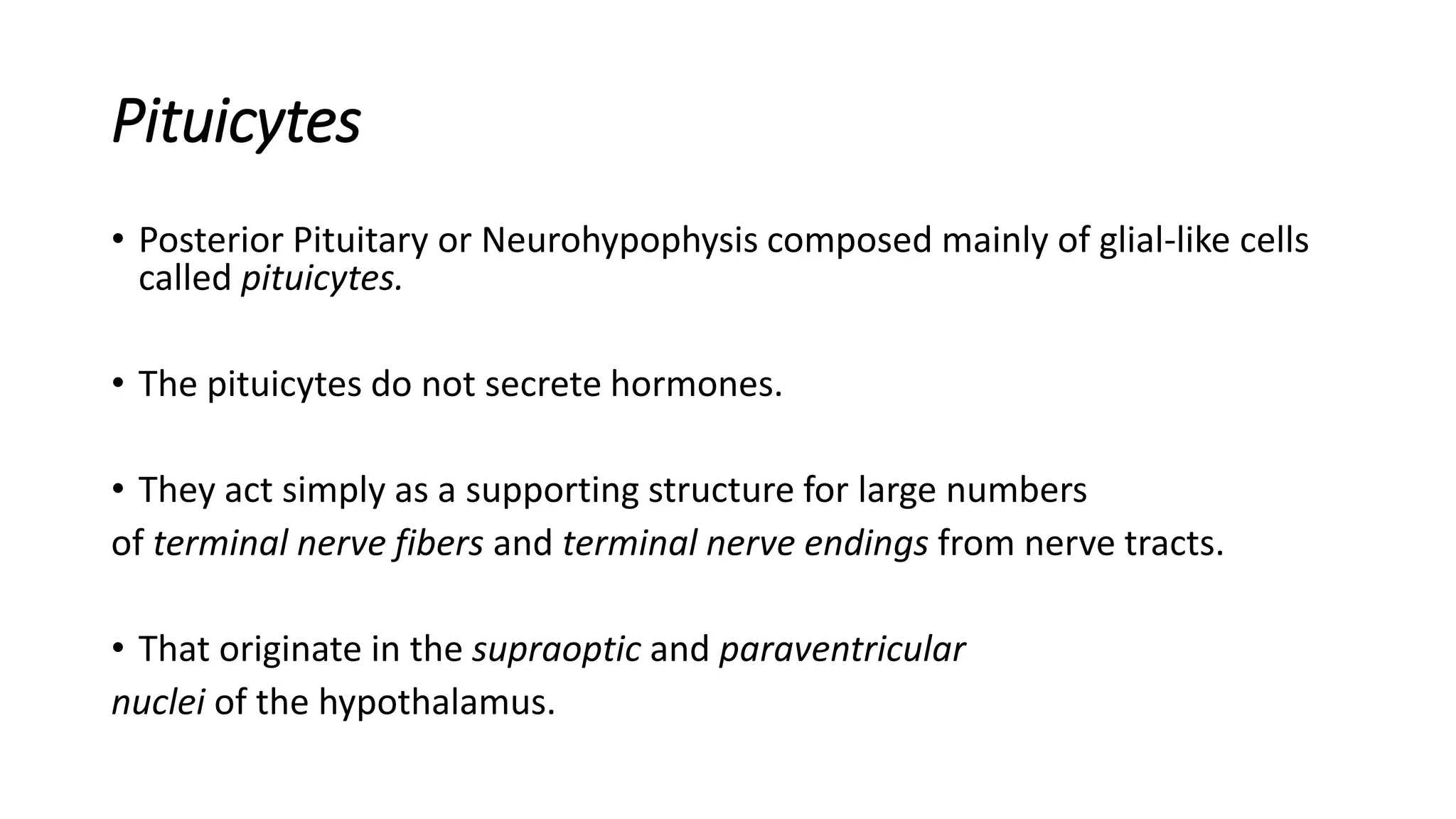 Posterior pituitary | PPTX