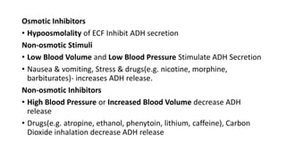 Posterior pituitary | PPTX