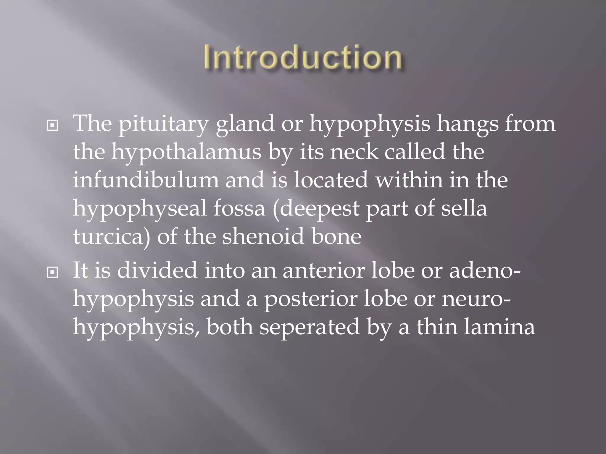 Posterior pituitary gland | PPTX