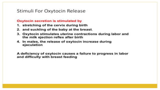 Posterior pituitary gland (The Guyton and Hall physiology) | PPTX