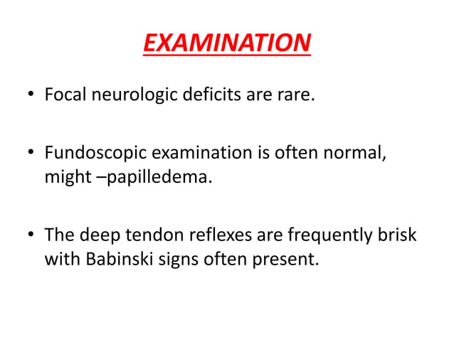 Posterior reversible encephalopathy syndrome | PPT