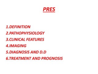 Posterior reversible encephalopathy syndrome | PPT