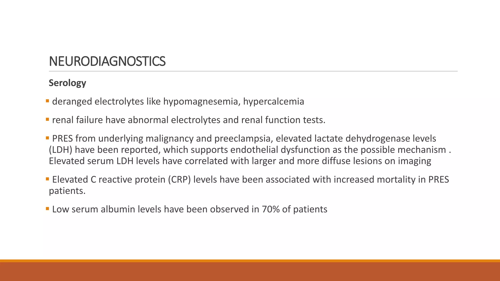 POSTERIOR REVERSIBLE ENCEPHALOPATHY SYNDROME (PRES).pptx