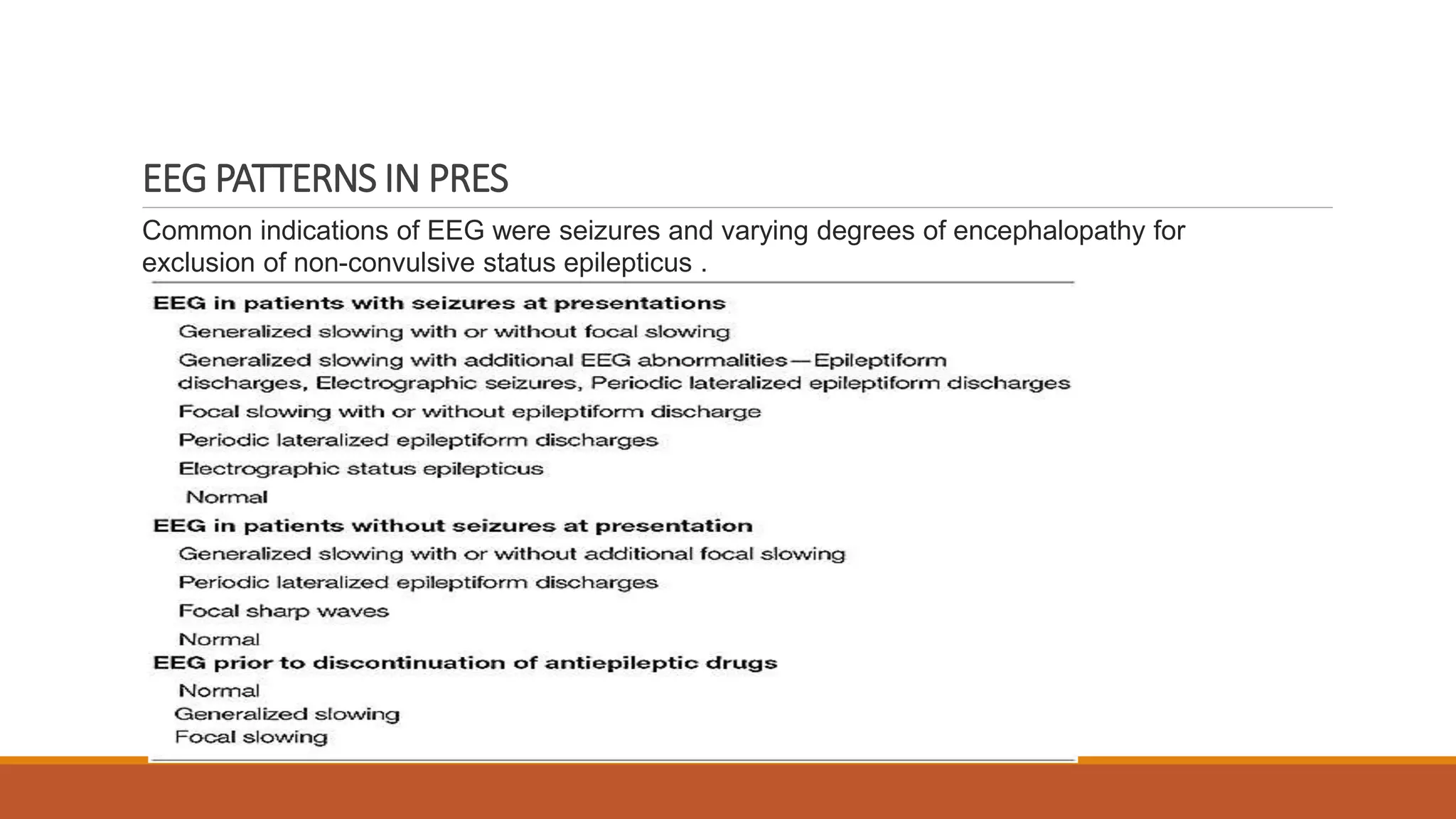 POSTERIOR REVERSIBLE ENCEPHALOPATHY SYNDROME (PRES).pptx