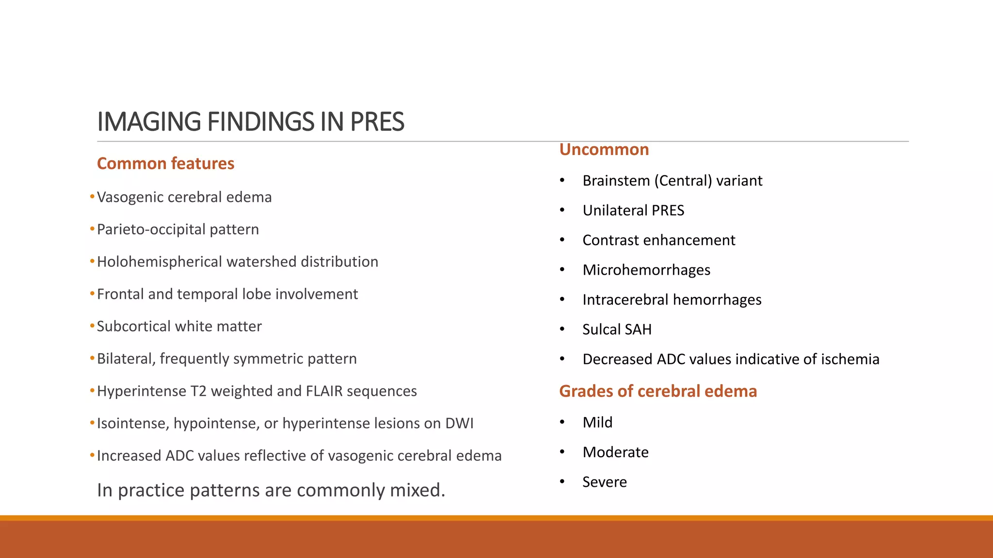 POSTERIOR REVERSIBLE ENCEPHALOPATHY SYNDROME (PRES).pptx