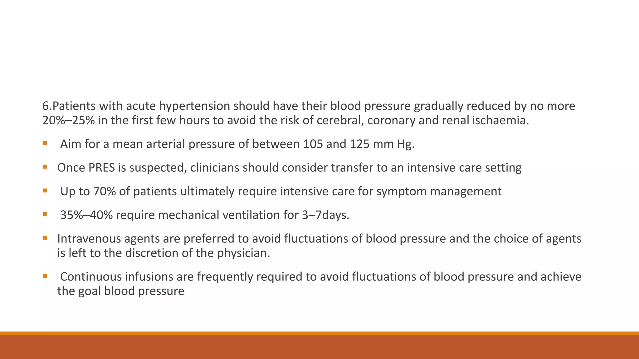 POSTERIOR REVERSIBLE ENCEPHALOPATHY SYNDROME (PRES).pptx