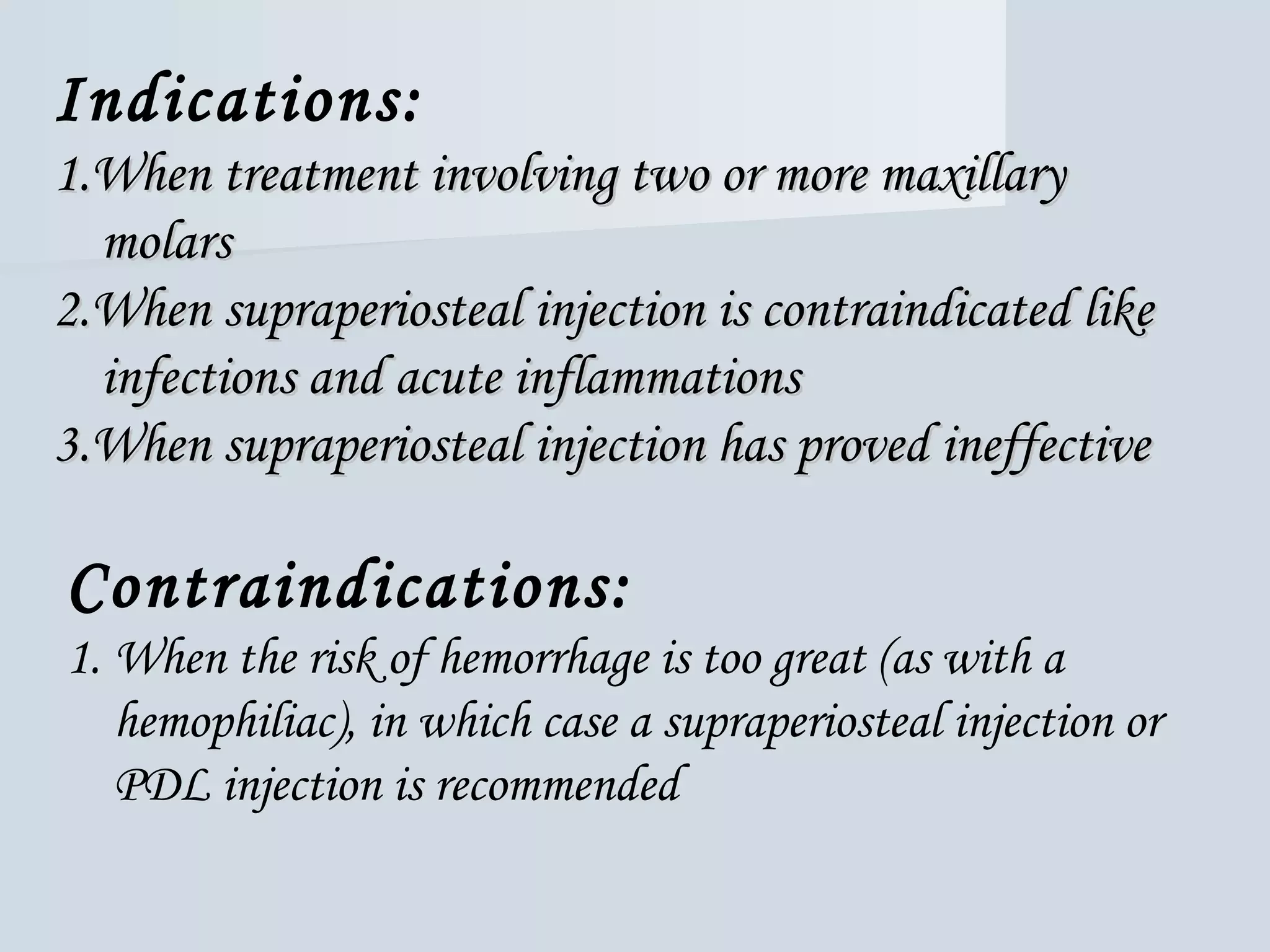Posterior superior alveolar (psa) nerve block | PPT