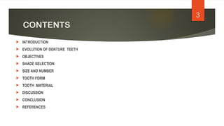POSTERIOR TEETH SELECTION IN COMPLETE DENTURE.pptx