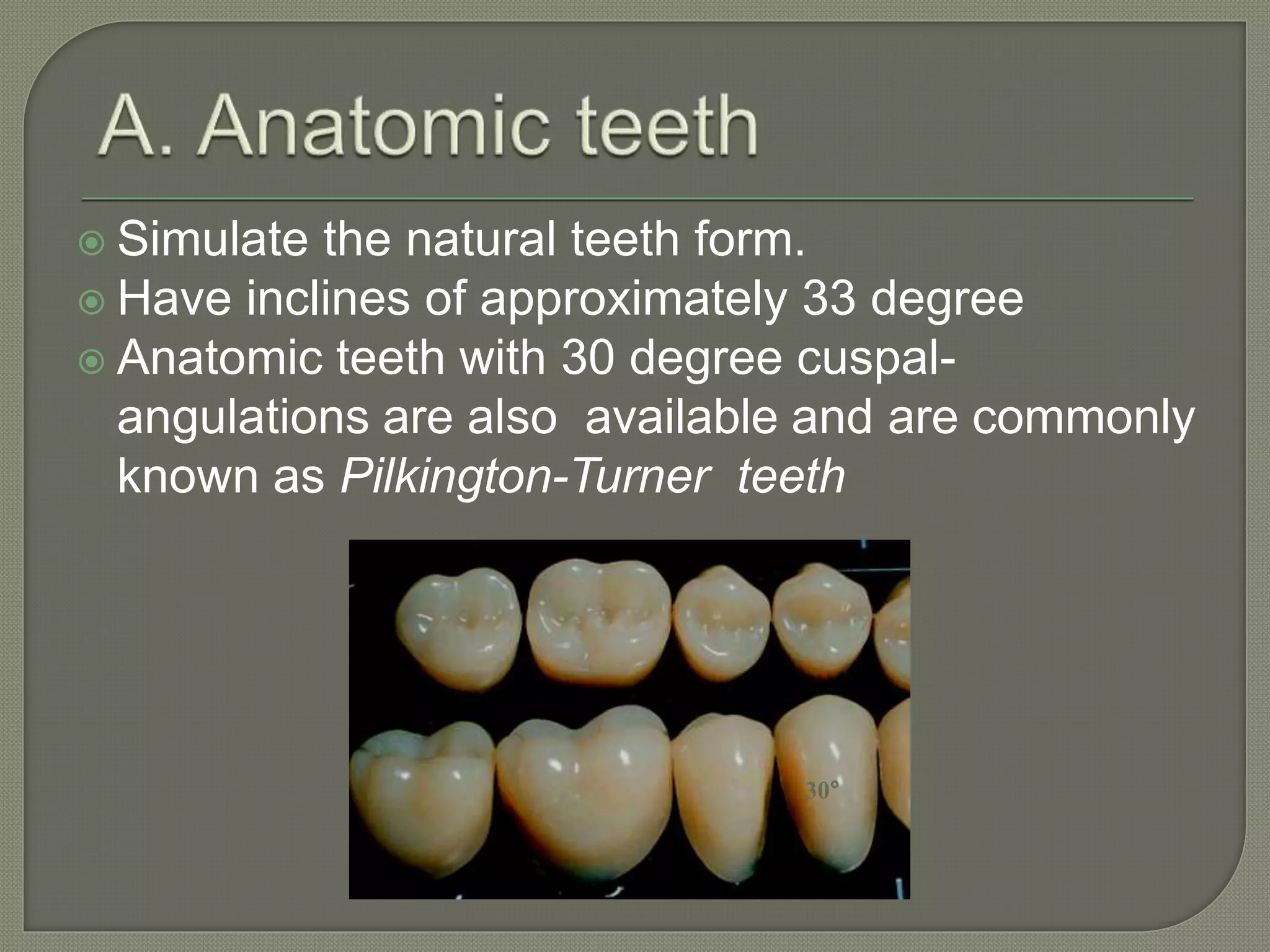 Posterior Teeth Selection in Complete Denture | PPT