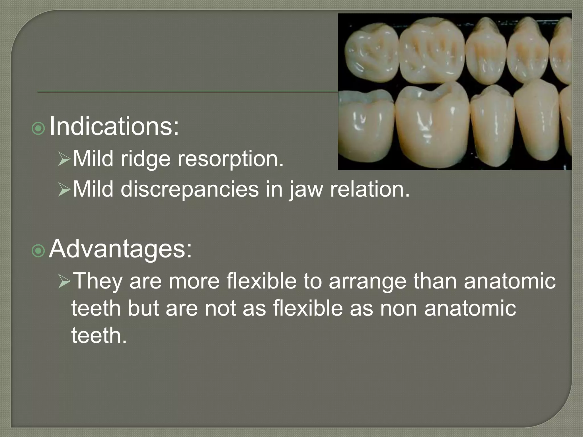 Posterior Teeth Selection in Complete Denture | PPT