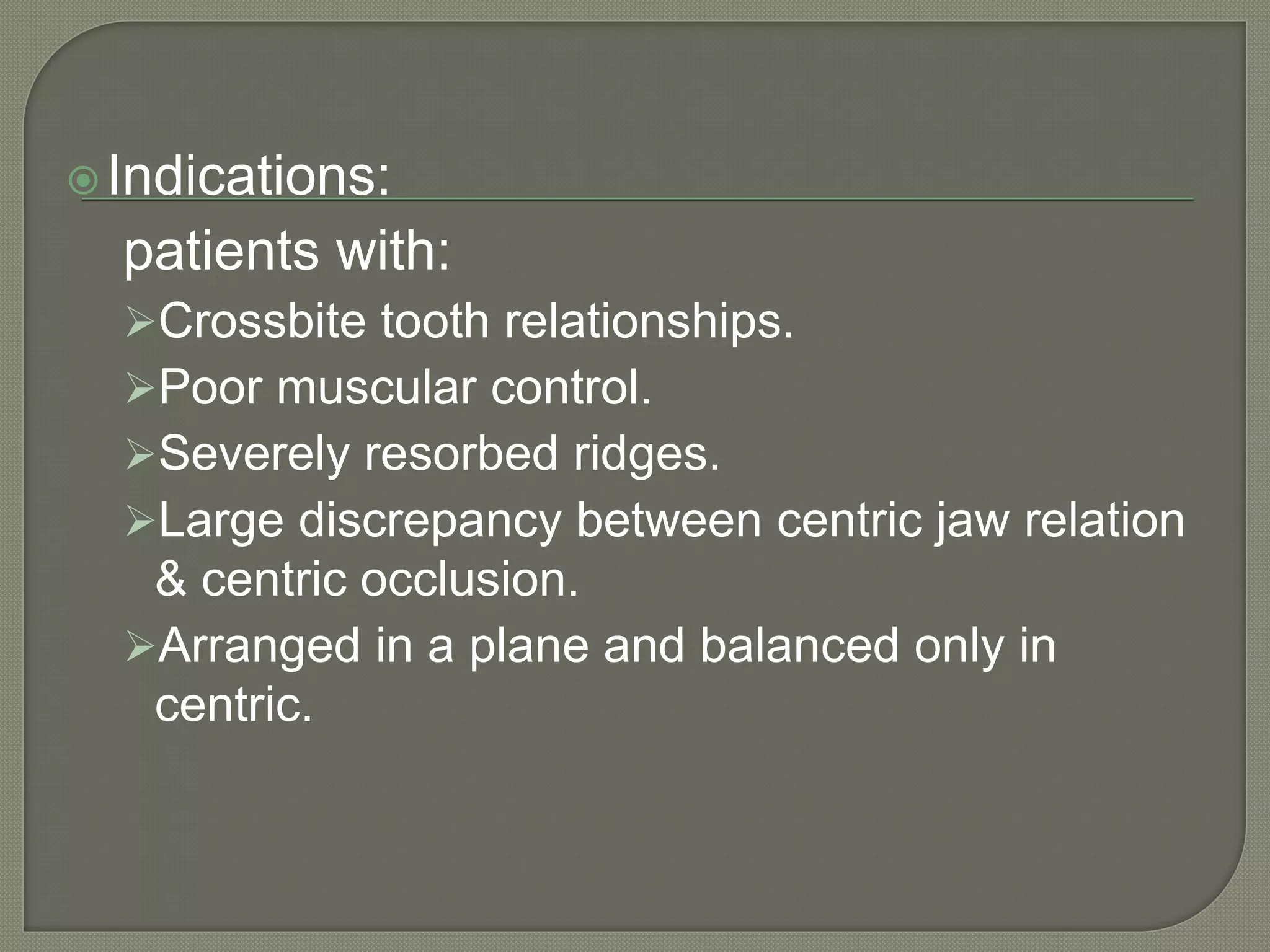 Posterior Teeth Selection in Complete Denture | PPT
