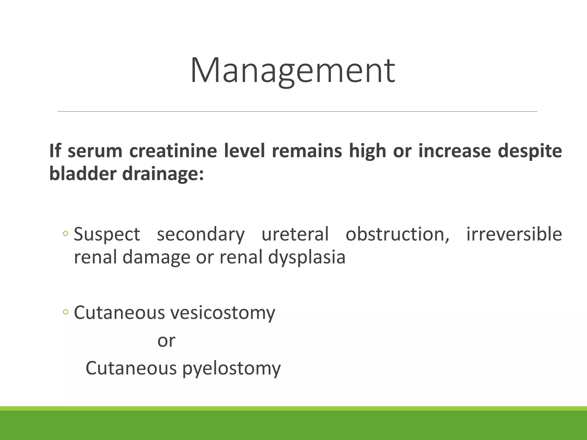 Posterior Urethral Valve | PPTX