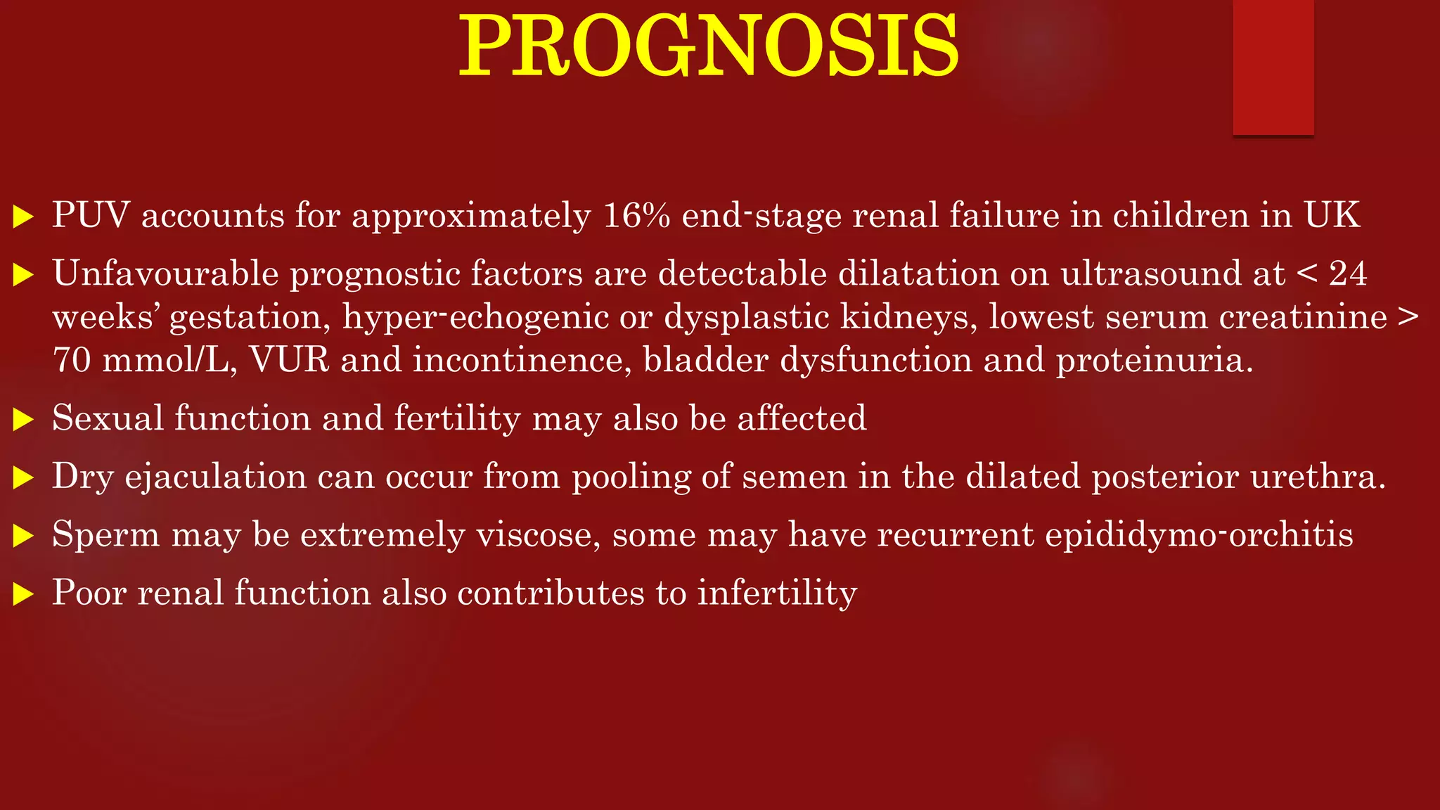 Posterior urethral valves- Pediatric Surgery | PPTX