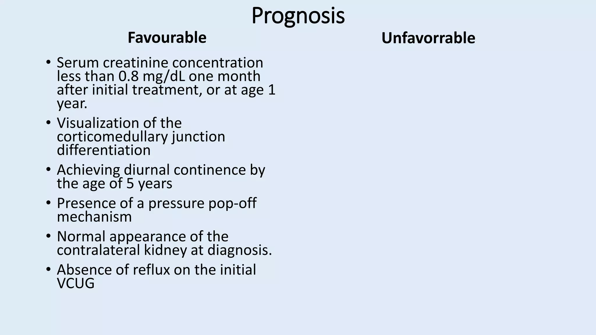 Posterior urethral valves | PPTX