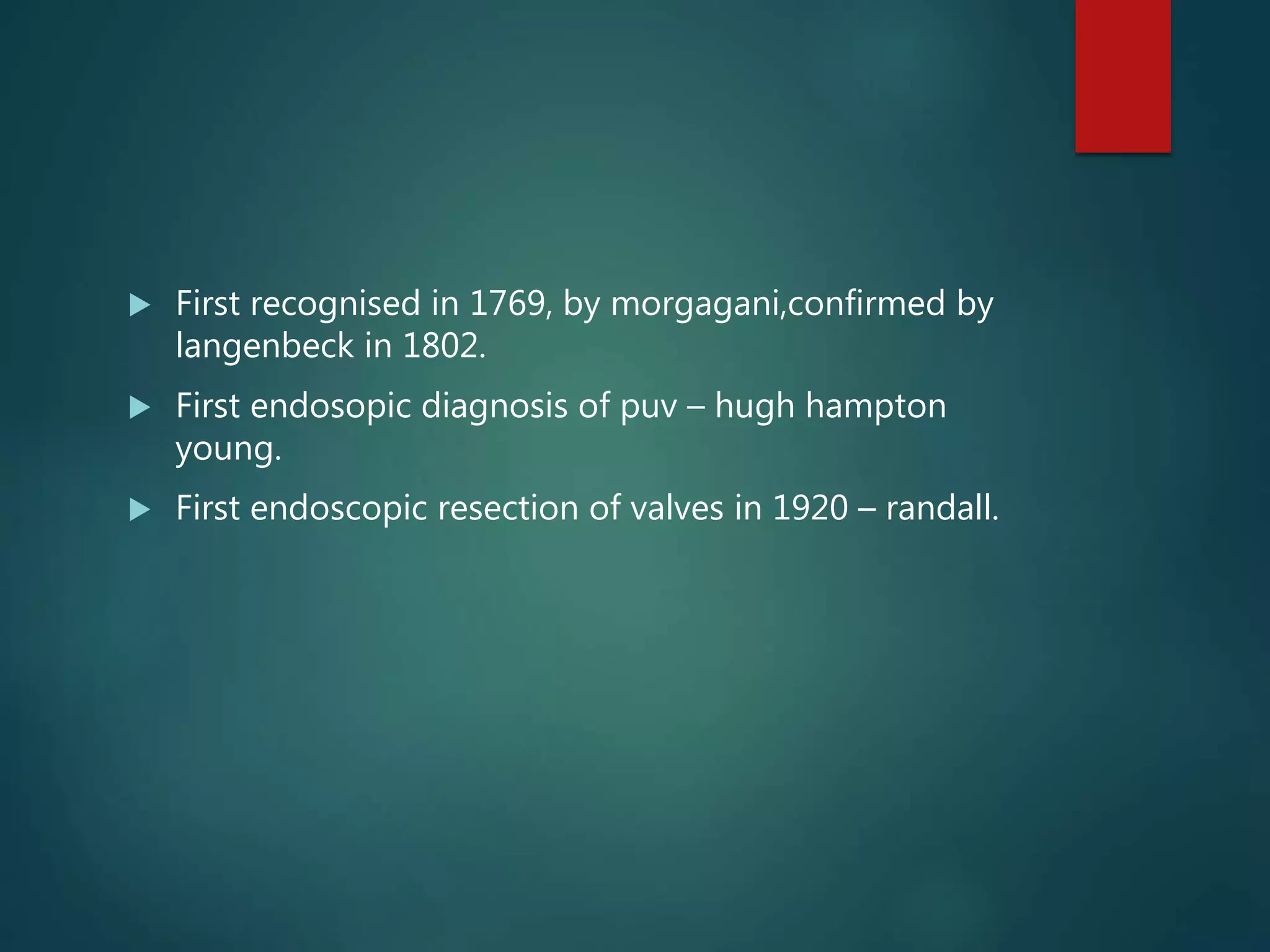 POSTERIOR URETERAL VALVES (PUV ) | PPTX