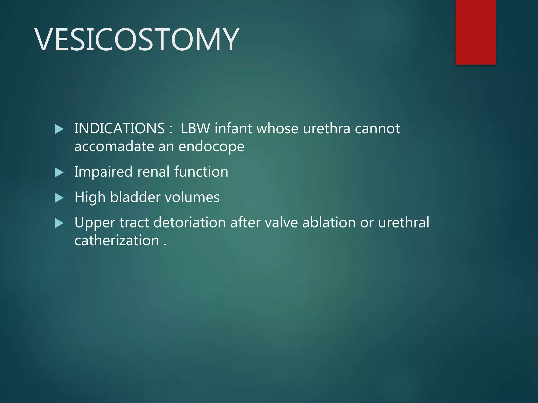 POSTERIOR URETERAL VALVES (PUV ) | PPTX