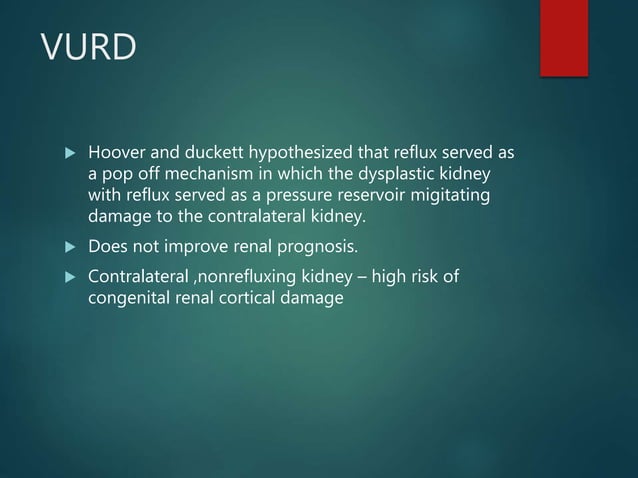 POSTERIOR URETERAL VALVES (PUV ) | PPTX