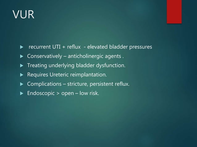 POSTERIOR URETERAL VALVES (PUV ) | PPTX
