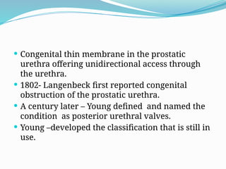 POSTERIOR URETHRAL VALVES.pptx mwero.pptx