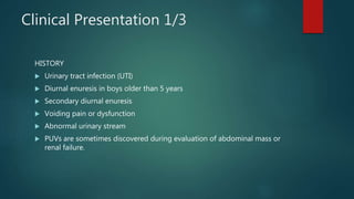 Posterior Urethral Valves | PPTX