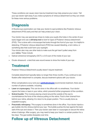 Posterior Vitreous Detachment Treatment.pptx