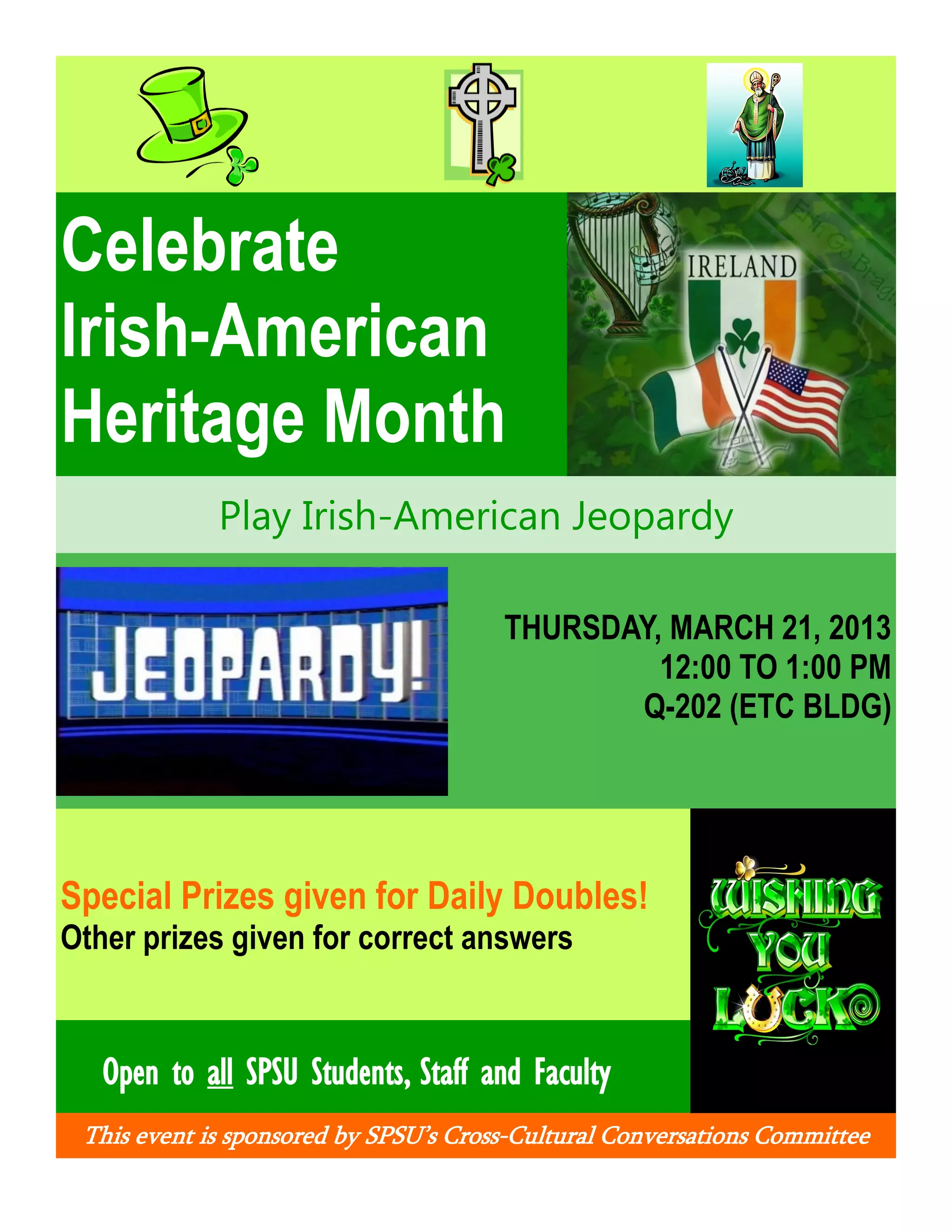 Irish American Heritage Month Poster | PDF | Television | Entertainment