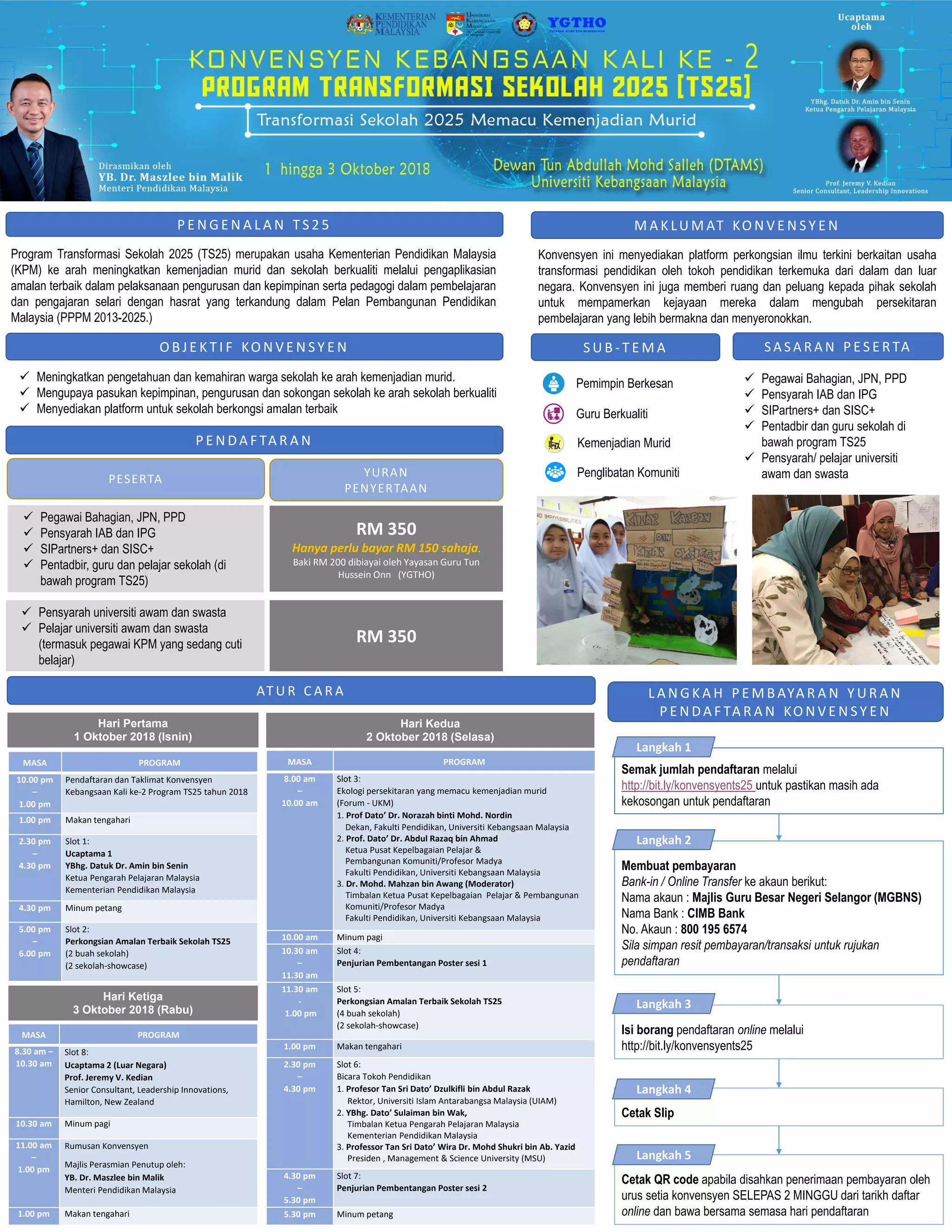 Poster konvensyen TS25 | PDF