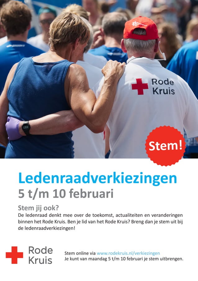 Poster ledenraadverkiezingen Rode Kruis 2018 v0.5 | PDF
