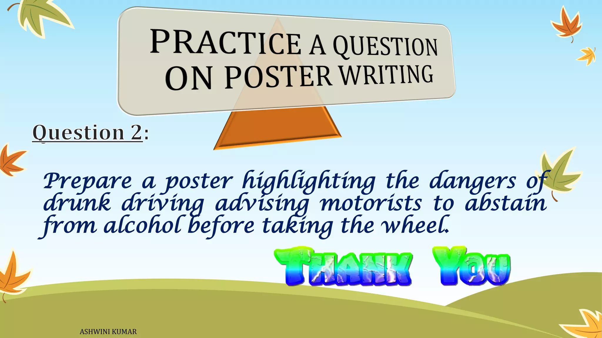 Poster making | PDF
