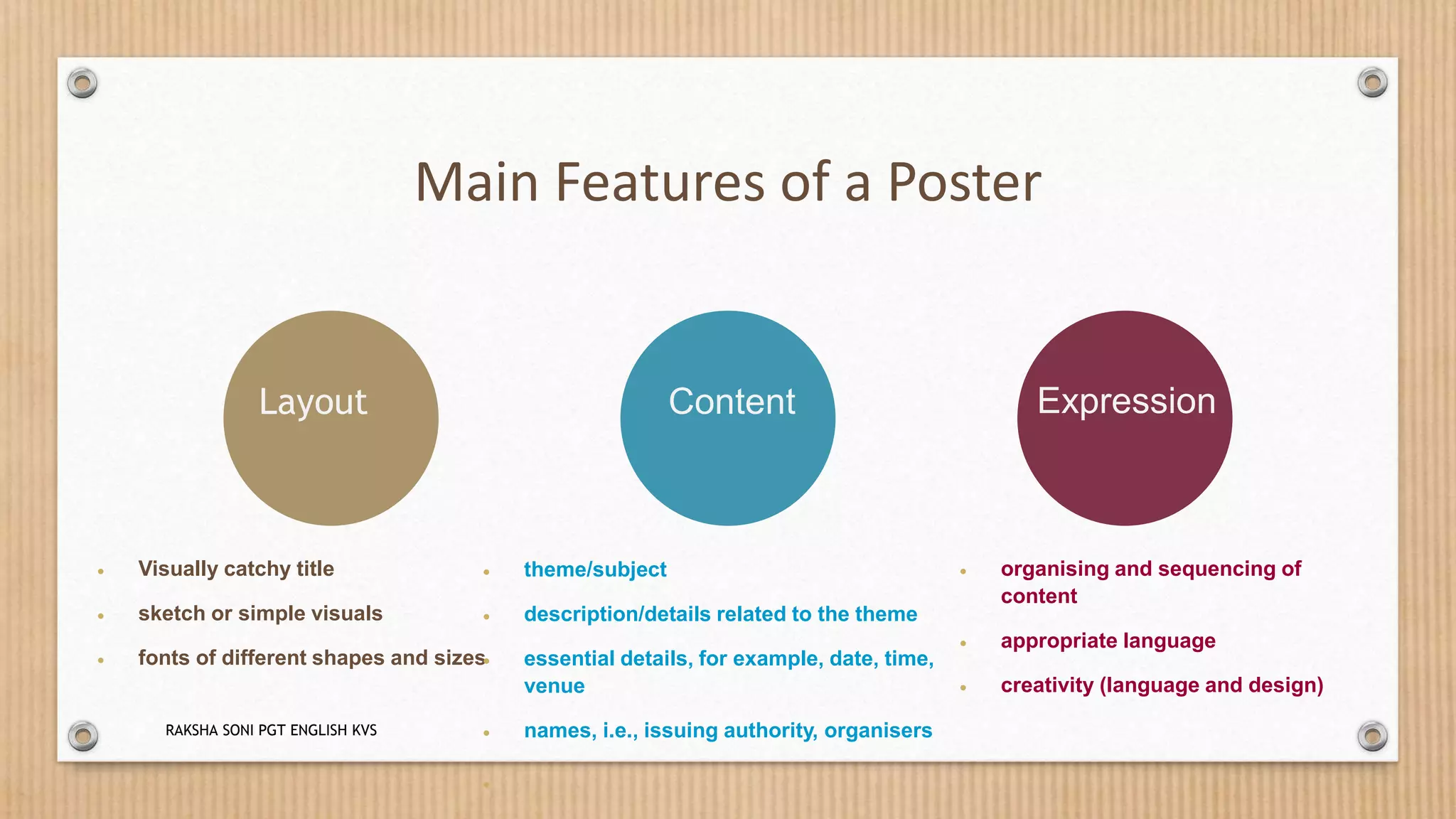 Poster making | PPTX