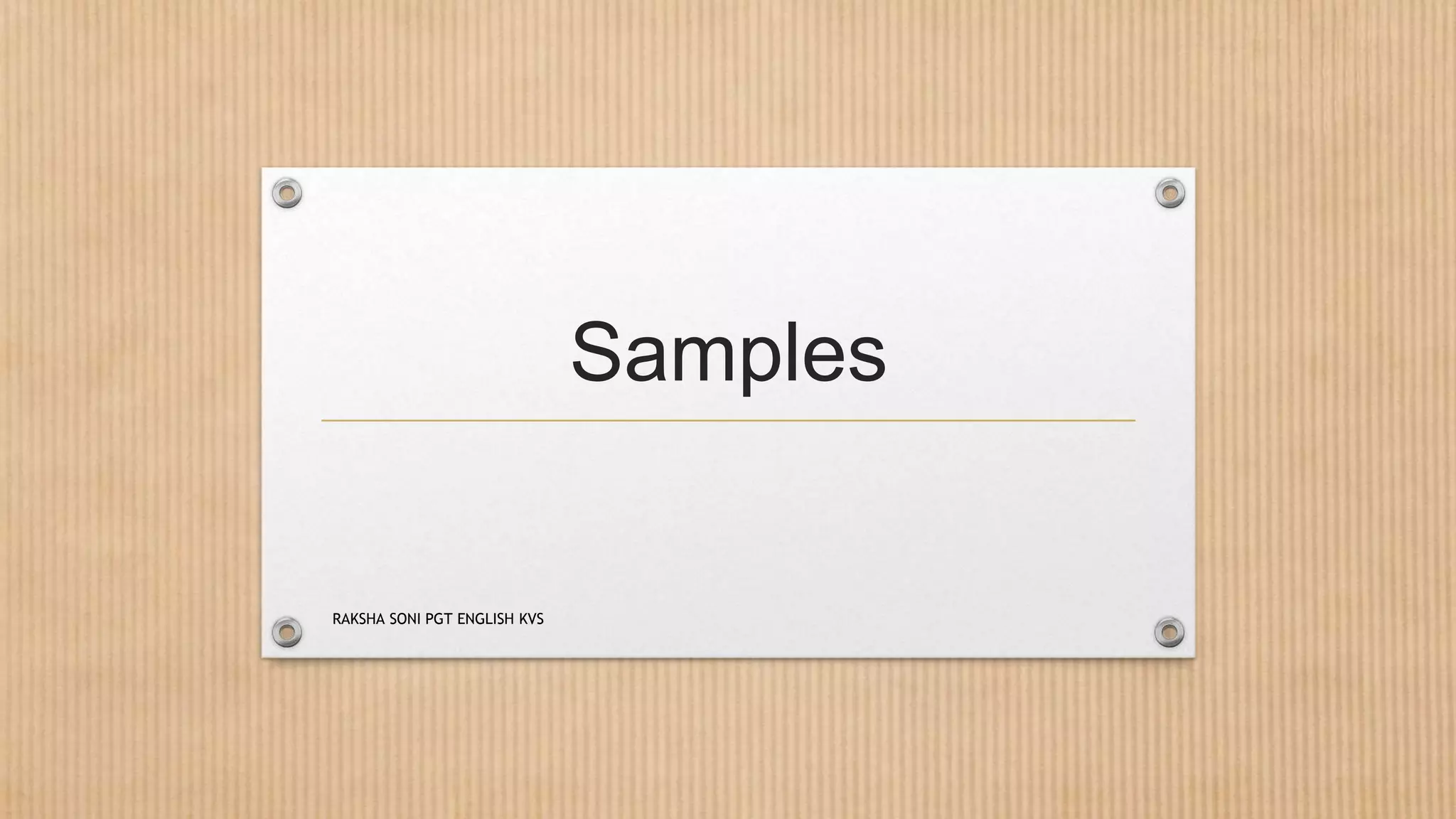 Poster making | PPTX