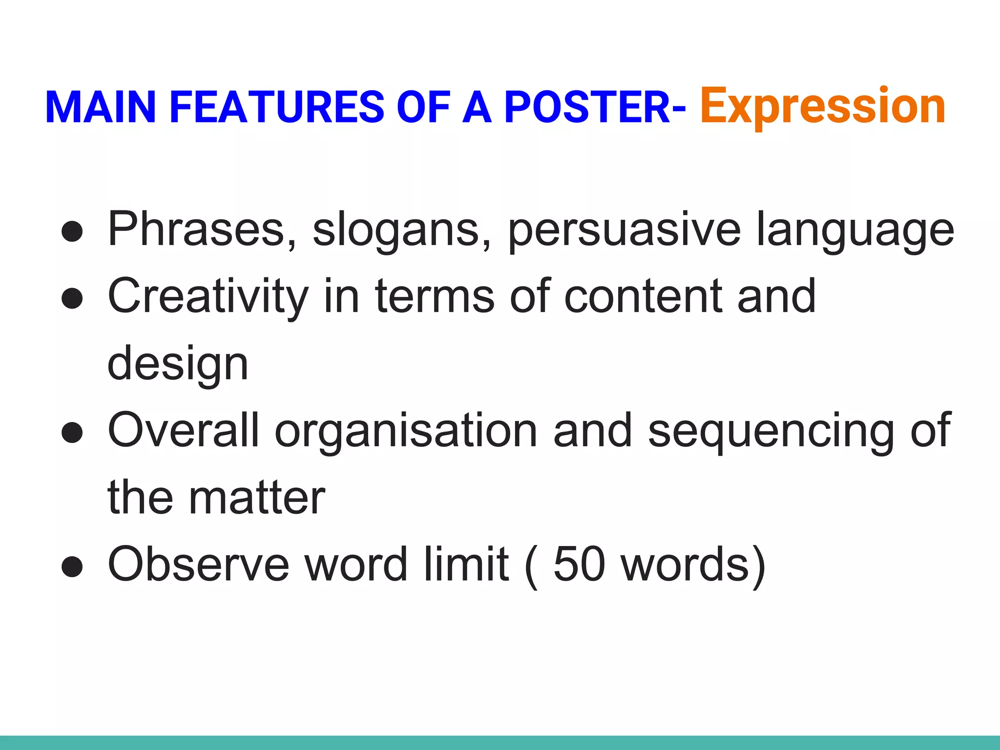 Poster making | PPTX